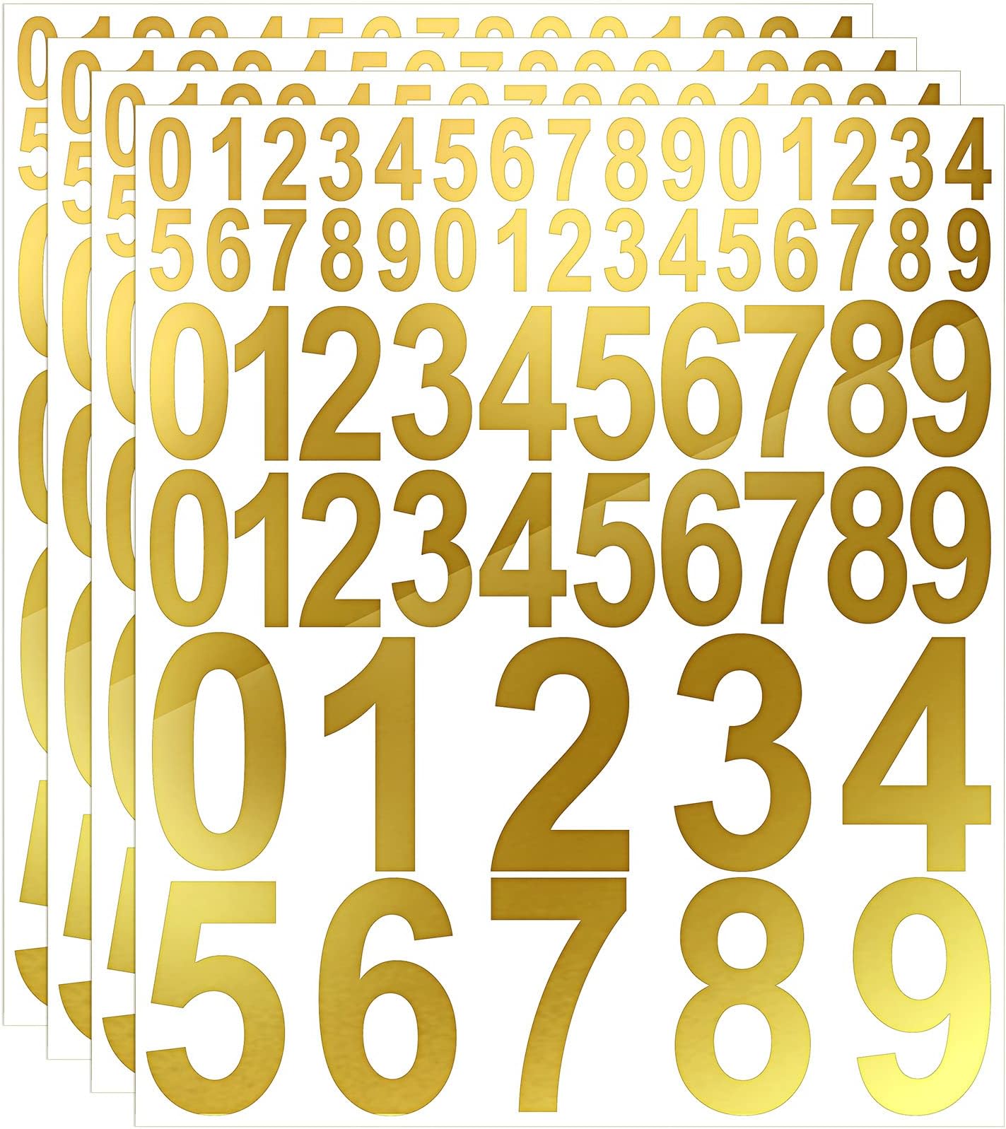 Amazon.com: StayMax Wedding Party Number Stickers for Table Card ...