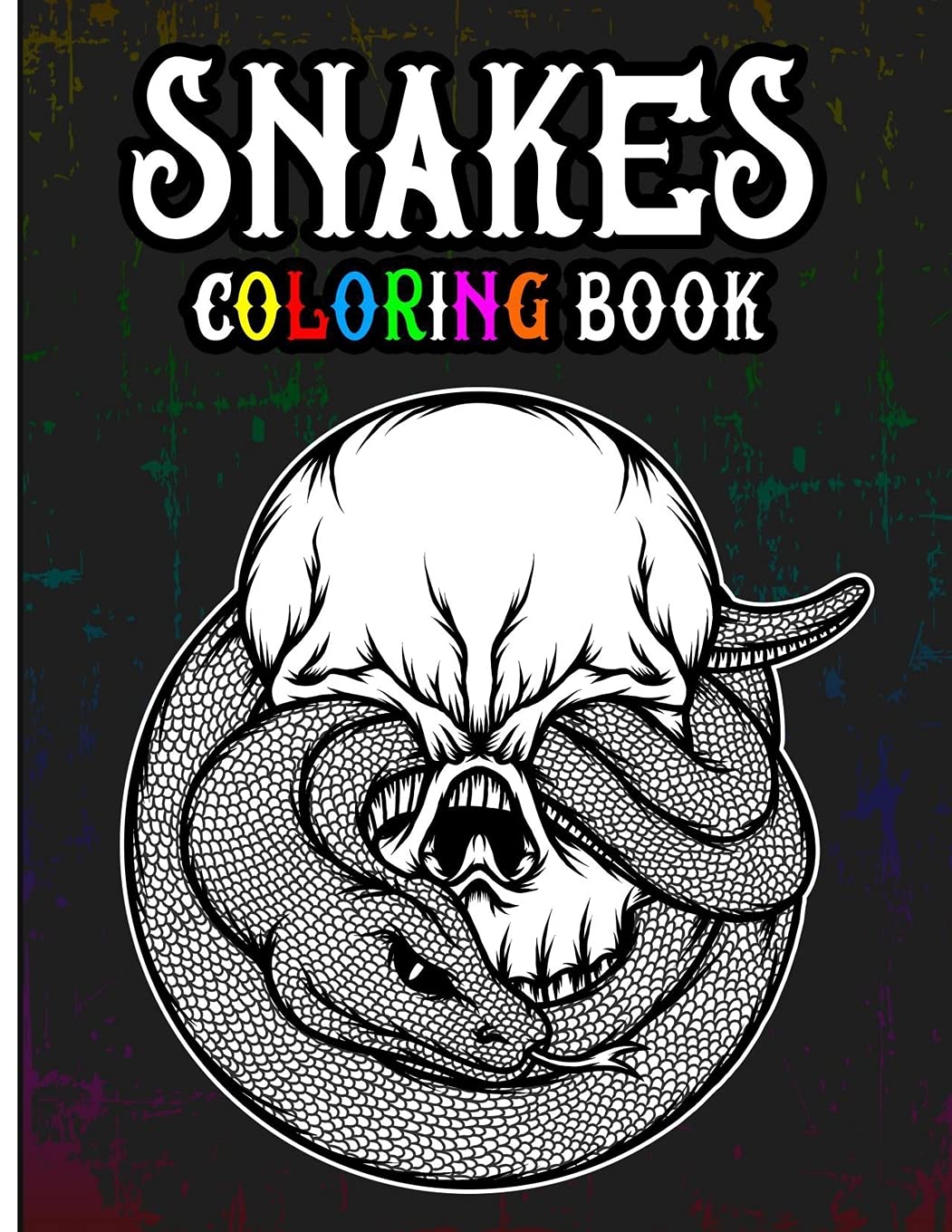 Snakes Coloring Book A Creative Adult Coloring Book In Zentangle ...
