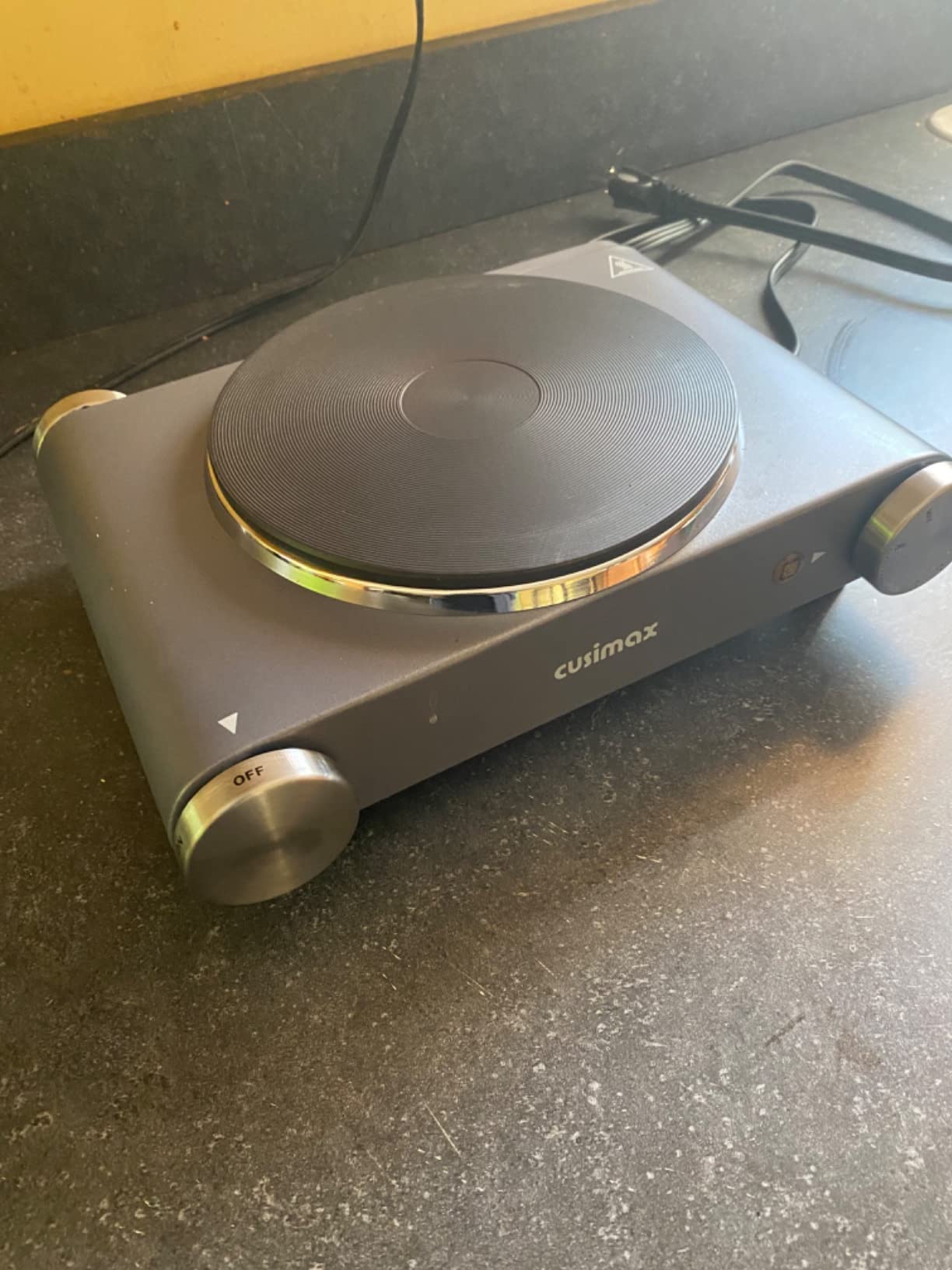 $15/mo - Finance Cusimax Hot Plate, 1800W Double Burners, Infrared ...