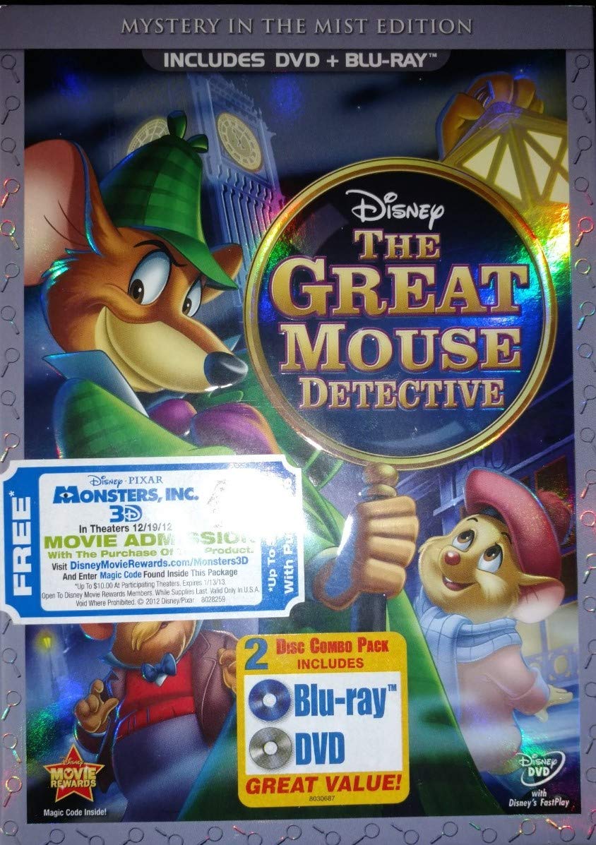 Amazon.com: The Great Mouse Detective [Blu-ray] : Vincent Price, Barrie ...