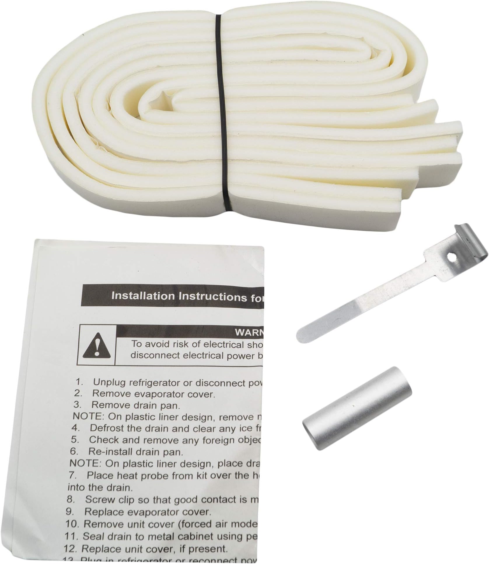 Amazon.com: 819043 Refrigerator Defrost Drain Tube Heater Probe ...