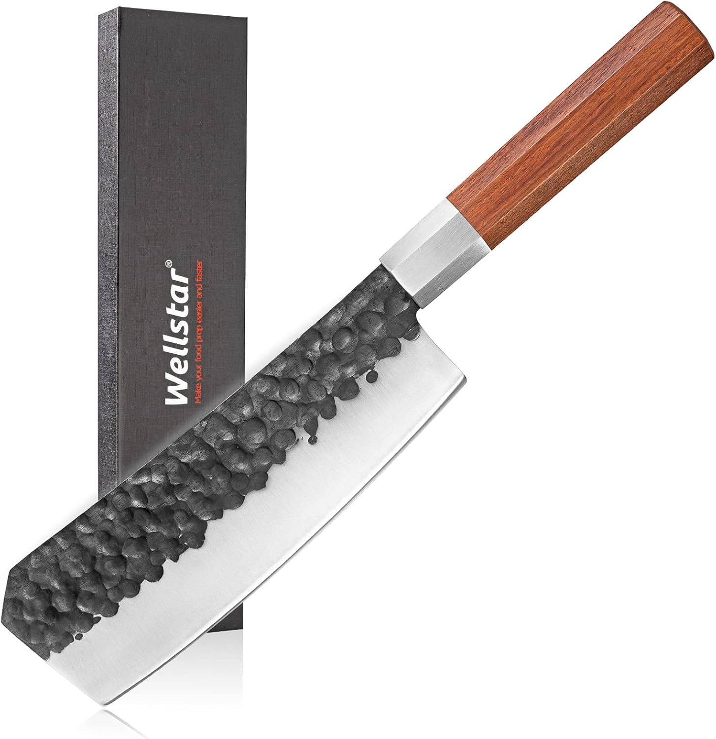 Amazon.com: WELLSTAR Bone Chopping Knife, 7 inch Butcher Chopper ...