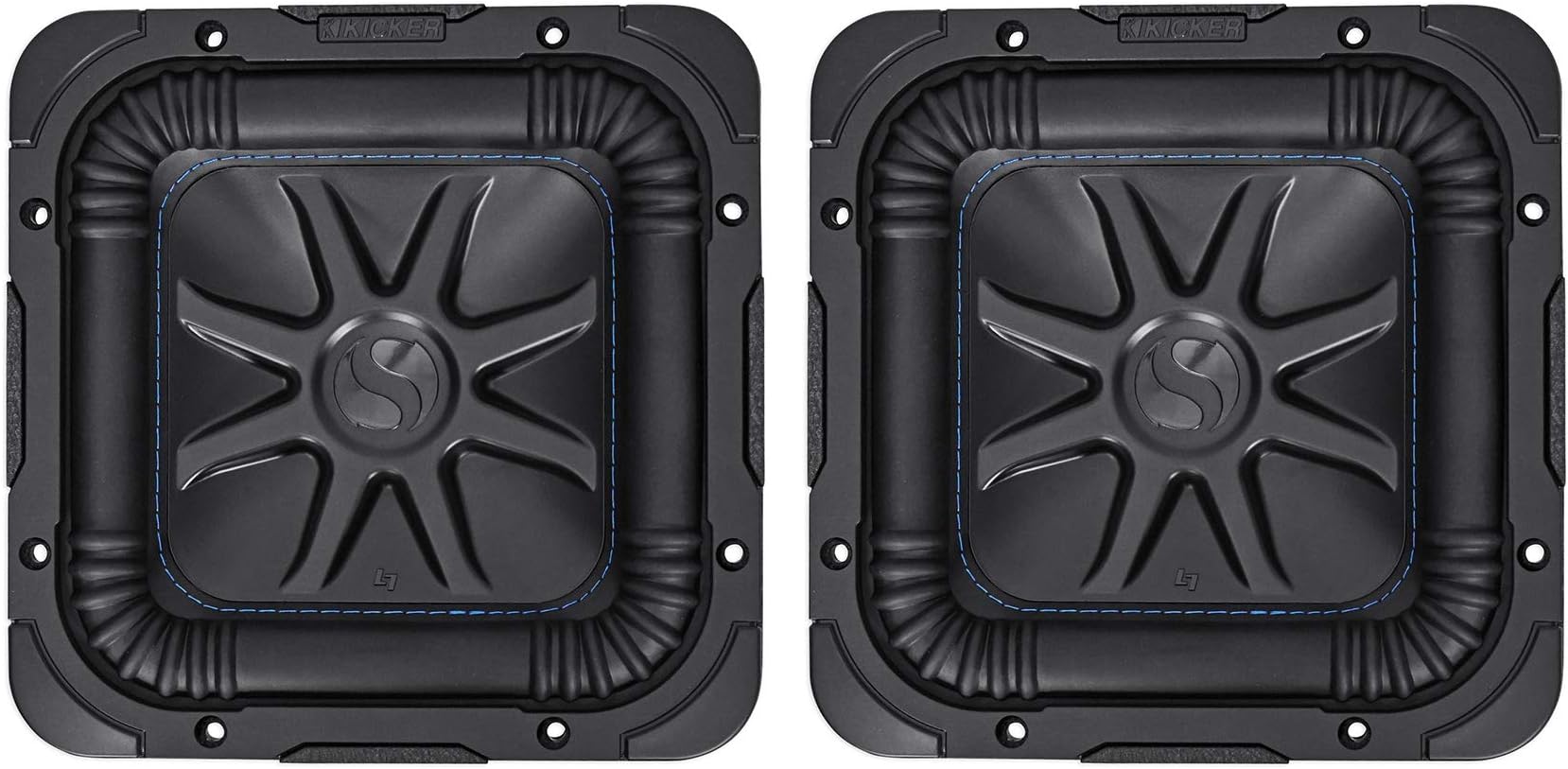 Amazon.com: KICKER (2) L7S84 8" 1800w Solobaric L7S Car Audio ...