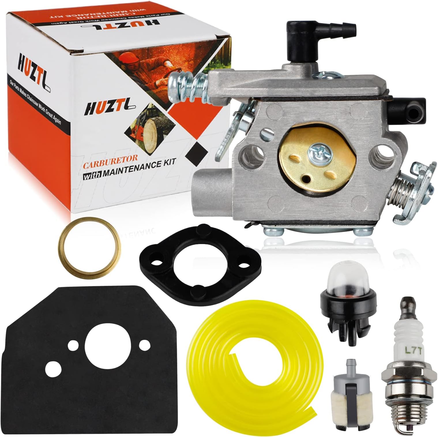 Amazon.com: SGBTB Carburetor for Chinese Chainsaw 5200 4500 5800 52CC ...