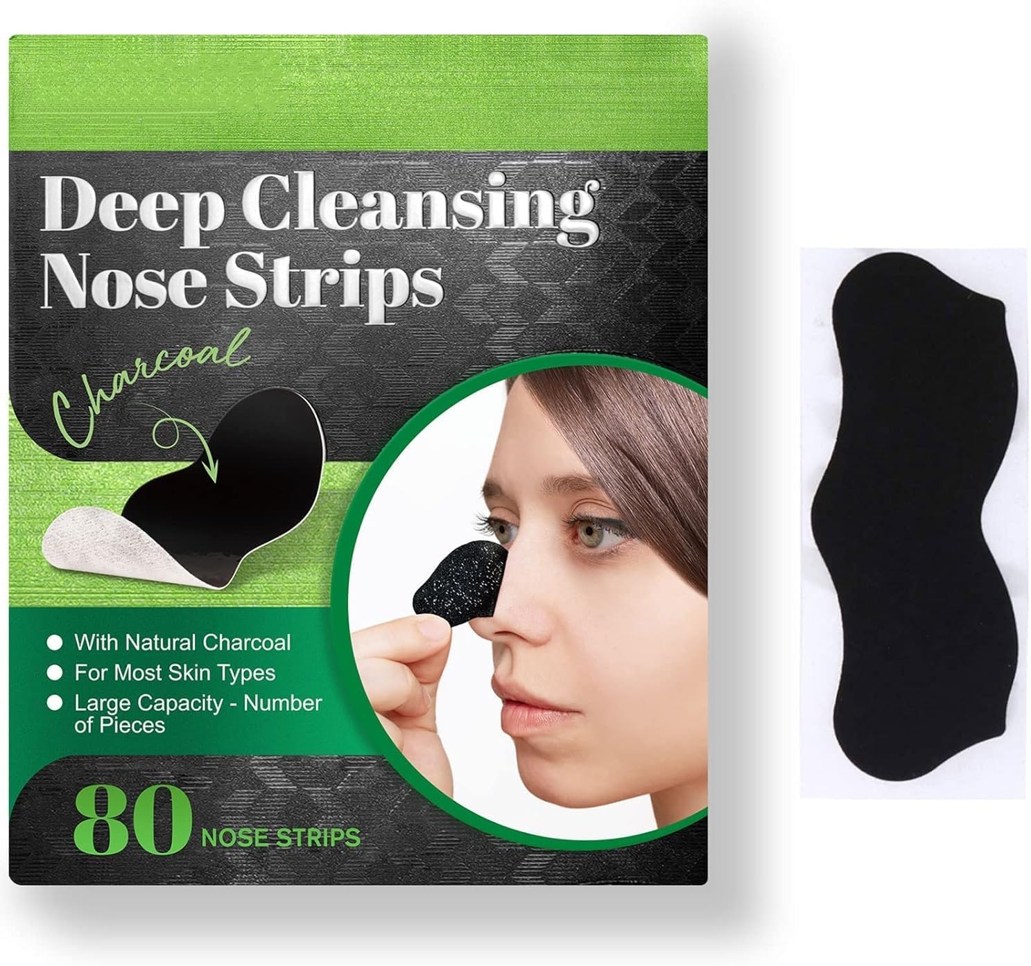 Amazon.com: Pore Strips,Blackhead Remover,Black Heads Removal for Nose ...