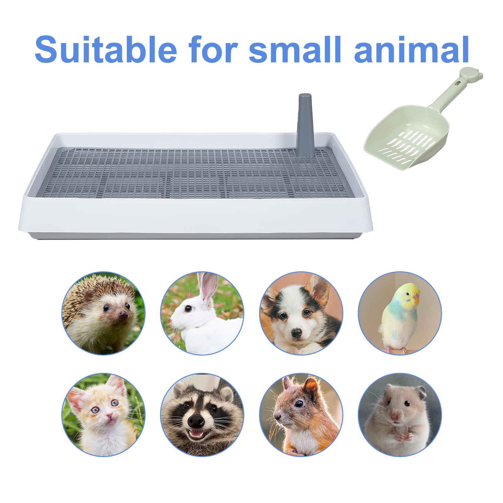 Snapklik.com : Gtouse Large Rabbit Litter Box Guinea Pig Training Pan ...