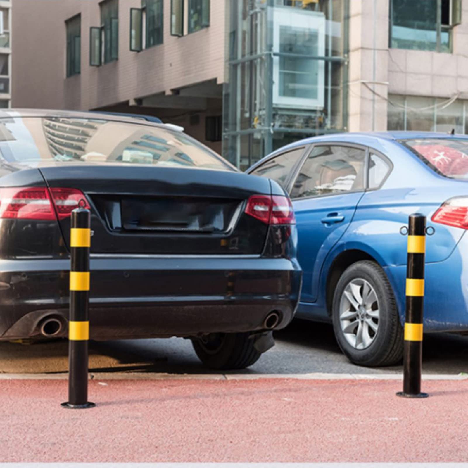 Parking Lot Bumper Poles High Quality Safety Parking Lot Safety Poles