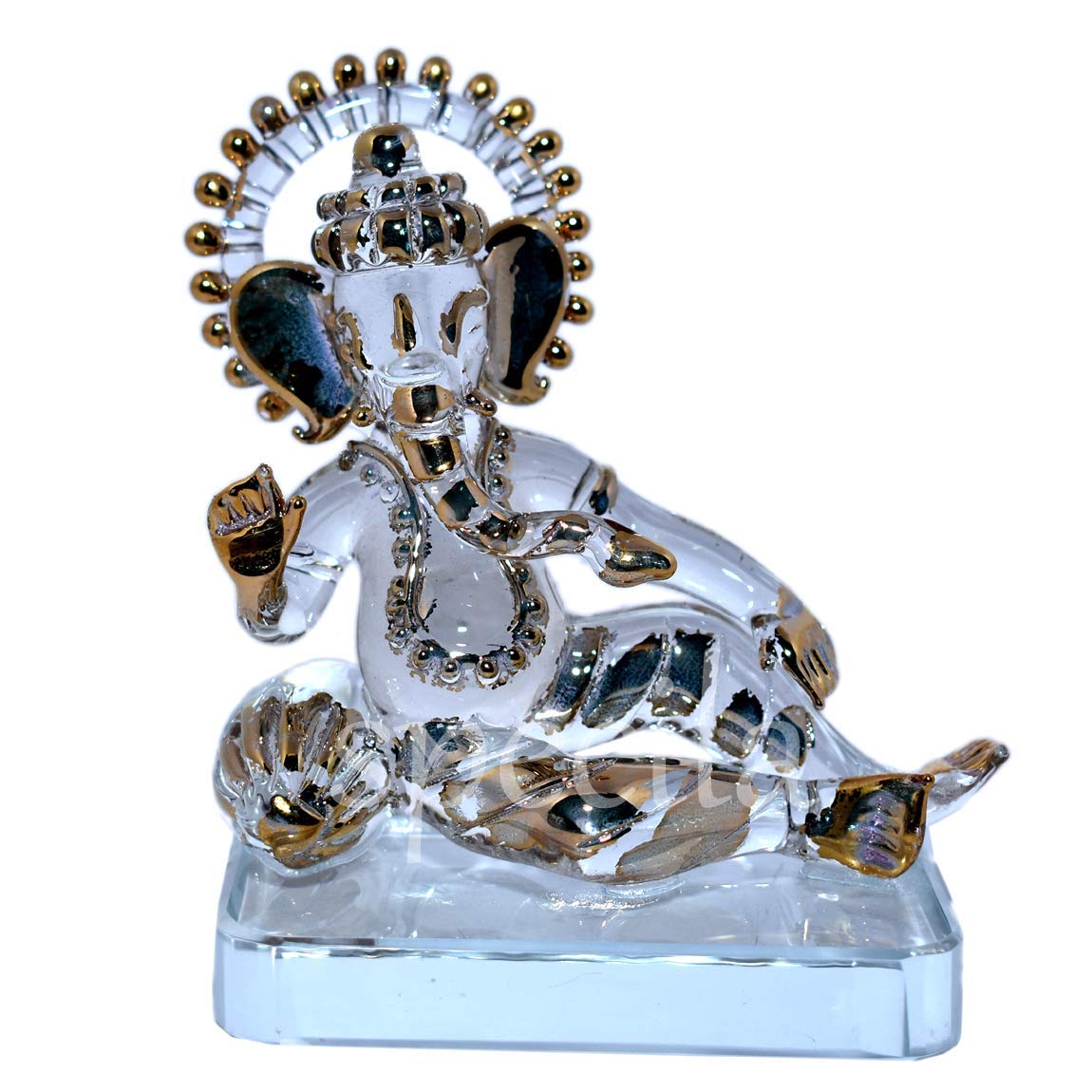 Buy Ganesha ! Ganapati ! Ganesh ! Crystal Showpiece ! Glass Idol ...