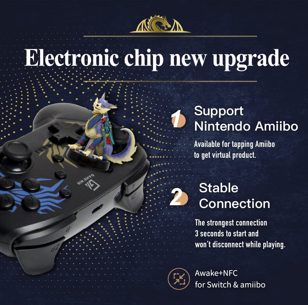 Buy GAME'NIR PROX-DRAGON Wireless Pro Controller for Nintendo Switch ...