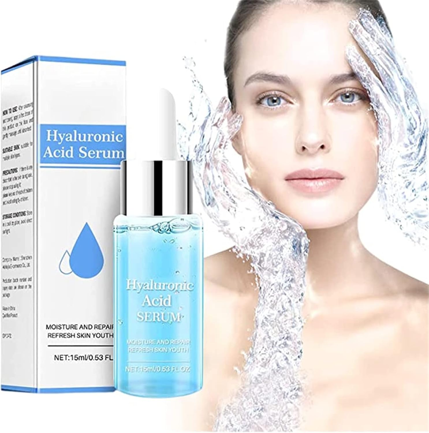 Hyaluronic Acid Face Serum,Collagen Boost Serum,Hyaluronic Acid Serum, Advanced Deep Anti ...
