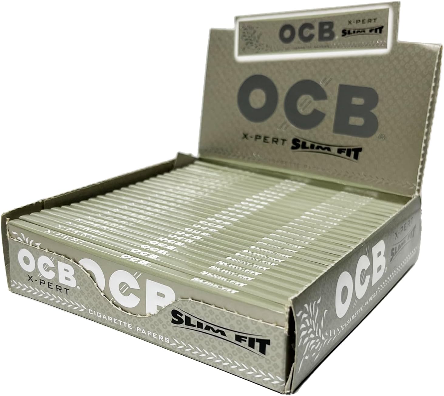 OCB Rolling Papers - King Slim Size - X-Pert Series - 24 Count Bulk ...