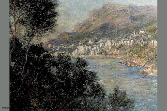Amazon.com: Claude Monet Monte Carlo Vue Du Cap Martin 1884 ...