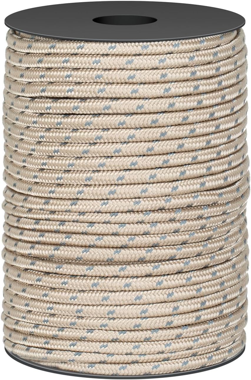Amazon.com: 50M Outdoor Paracord 6mm Rope Stronger Reflective Cord ...