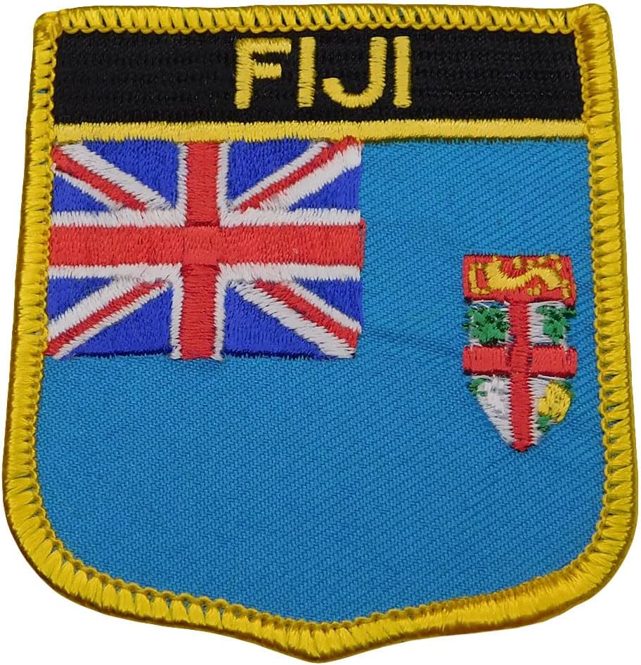 Amazon.com: Pack of 3 Fiji Country Embroidered Iron On Patch FPS-084 ...