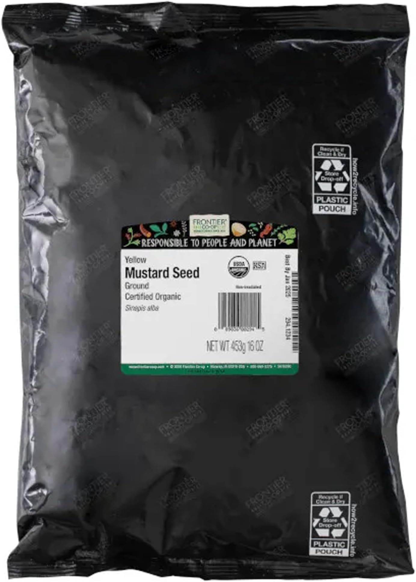 Amazon.com : Starwest Botanicals Organic Yellow Mustard Seed Powder, 1 ...