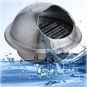 Chimney Cowl Fan Cover External Vent With Bird Guard Heavy Duty Round ...