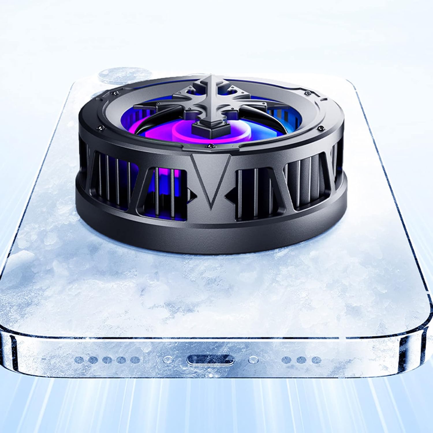 SHINROAD Magnetic Phone Cooler for Gaming, Phone Cooling Fan for iPhone ...