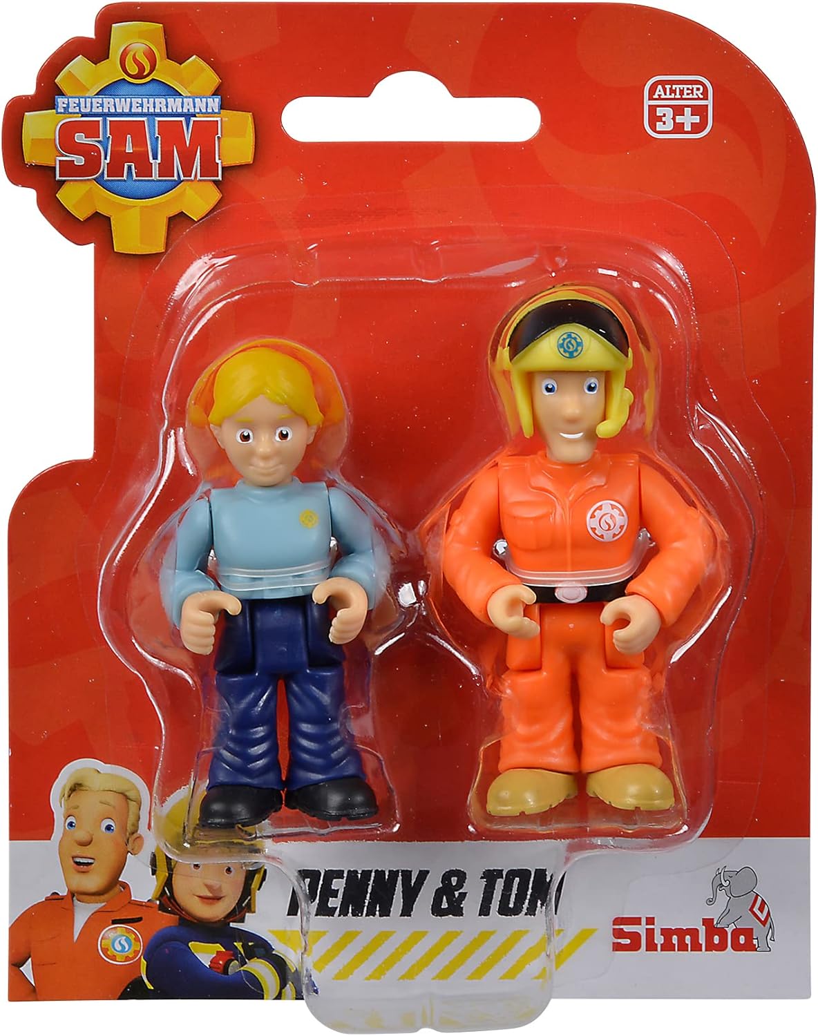 Amazon.com: Simba 109252585 Fireman Double Set, 2 Assorted Colours ...