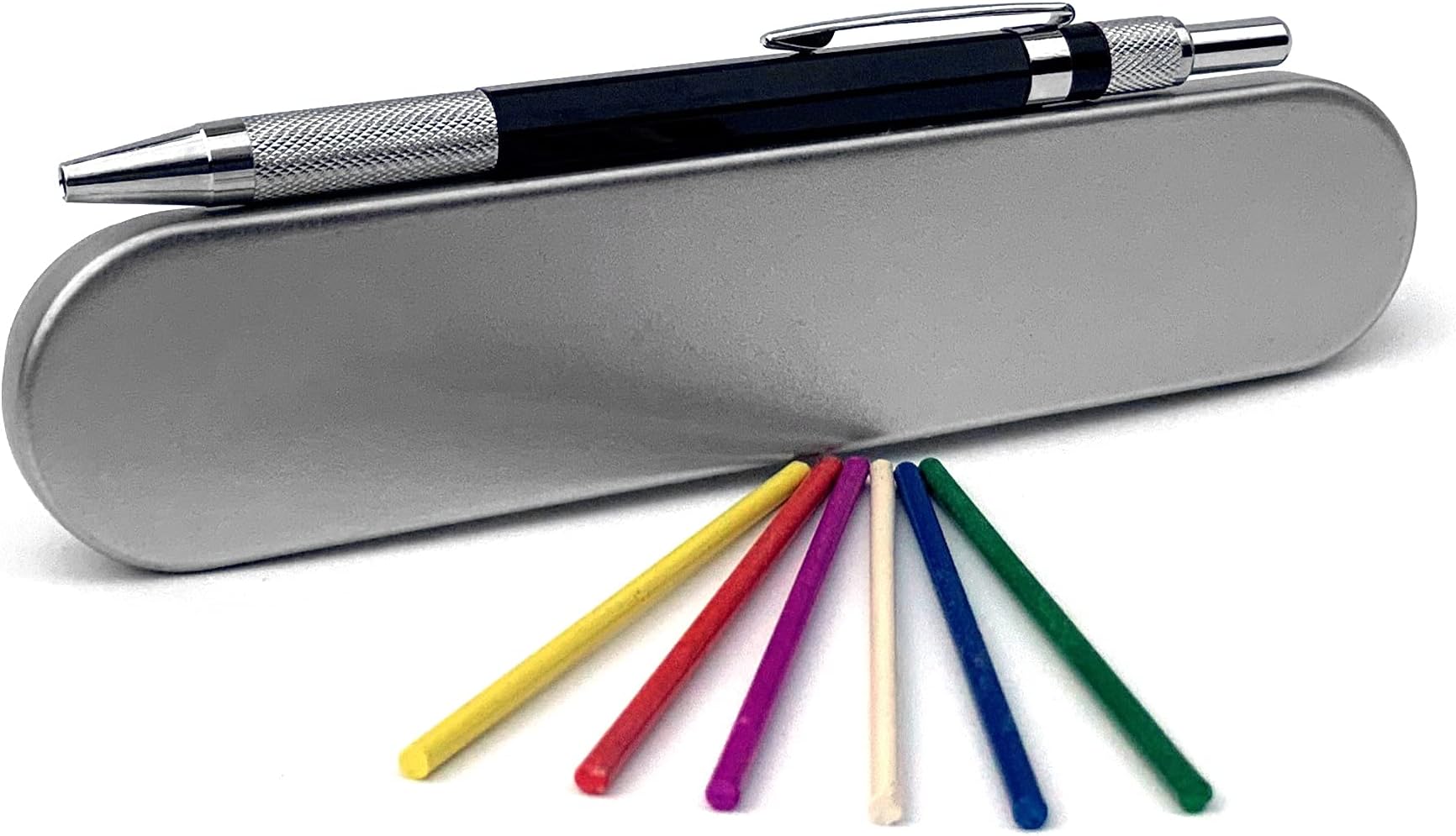 Premium Quality Sewline Mechanical Fabric Pencil White with Refil Leads ...