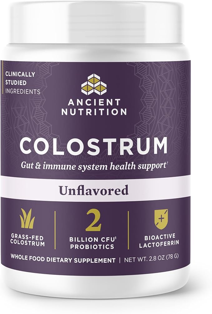Amazon.com: Ancient Nutrition Colostrum Superfood Powder, Grass Fed ...