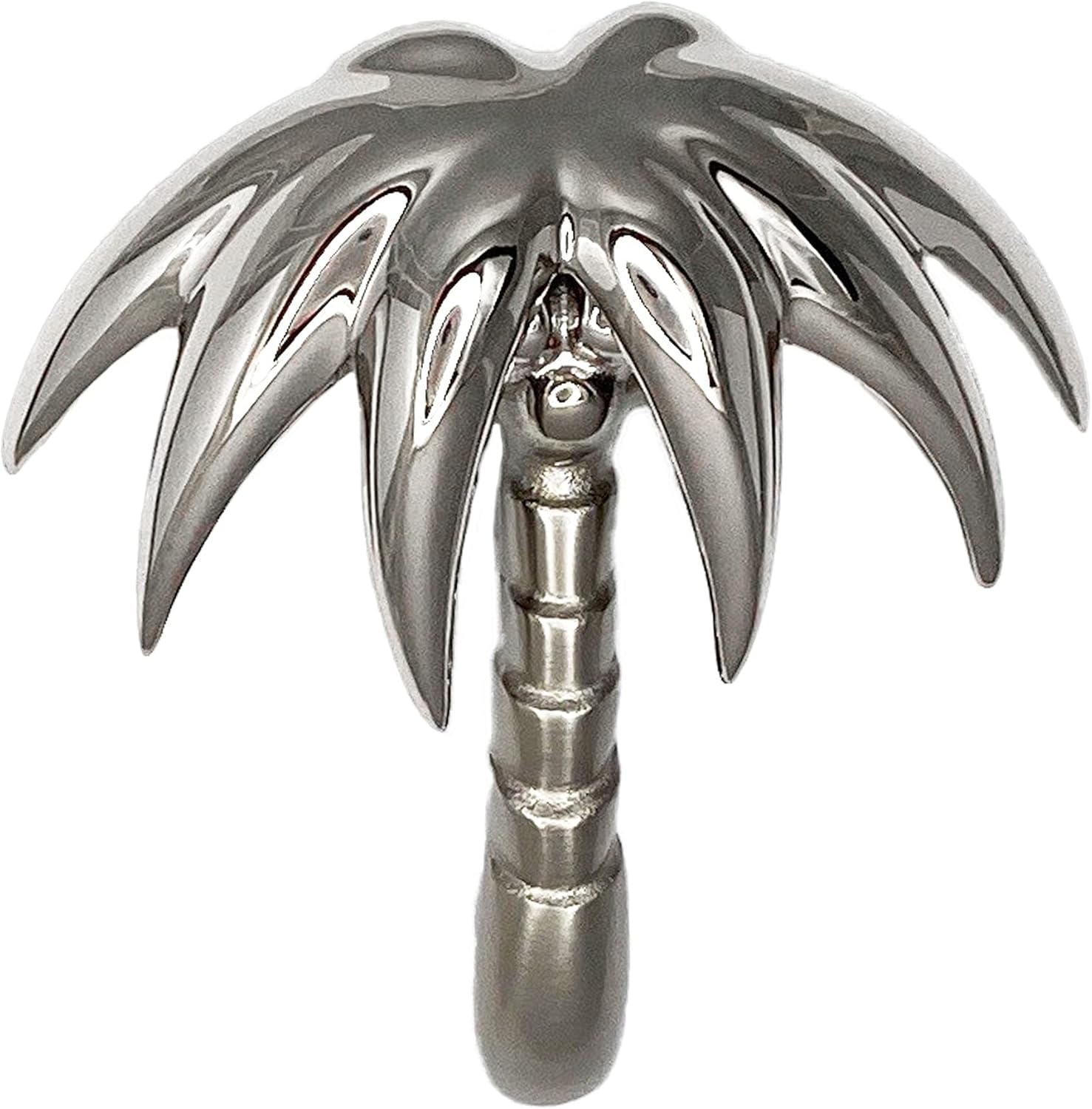 Michael Healy Designs Palm Tree Door Knocker - Nickel Silver (Premium ...
