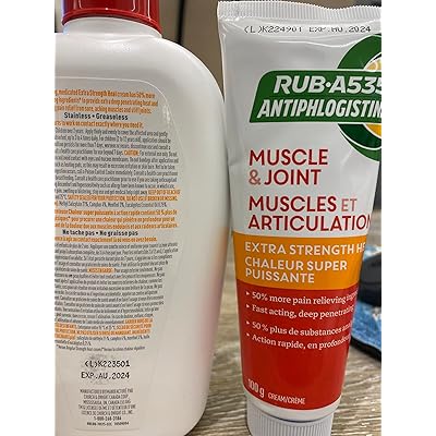 Rub A535 Antiphlogistine Extra Strength Cream 350g India | Ubuy