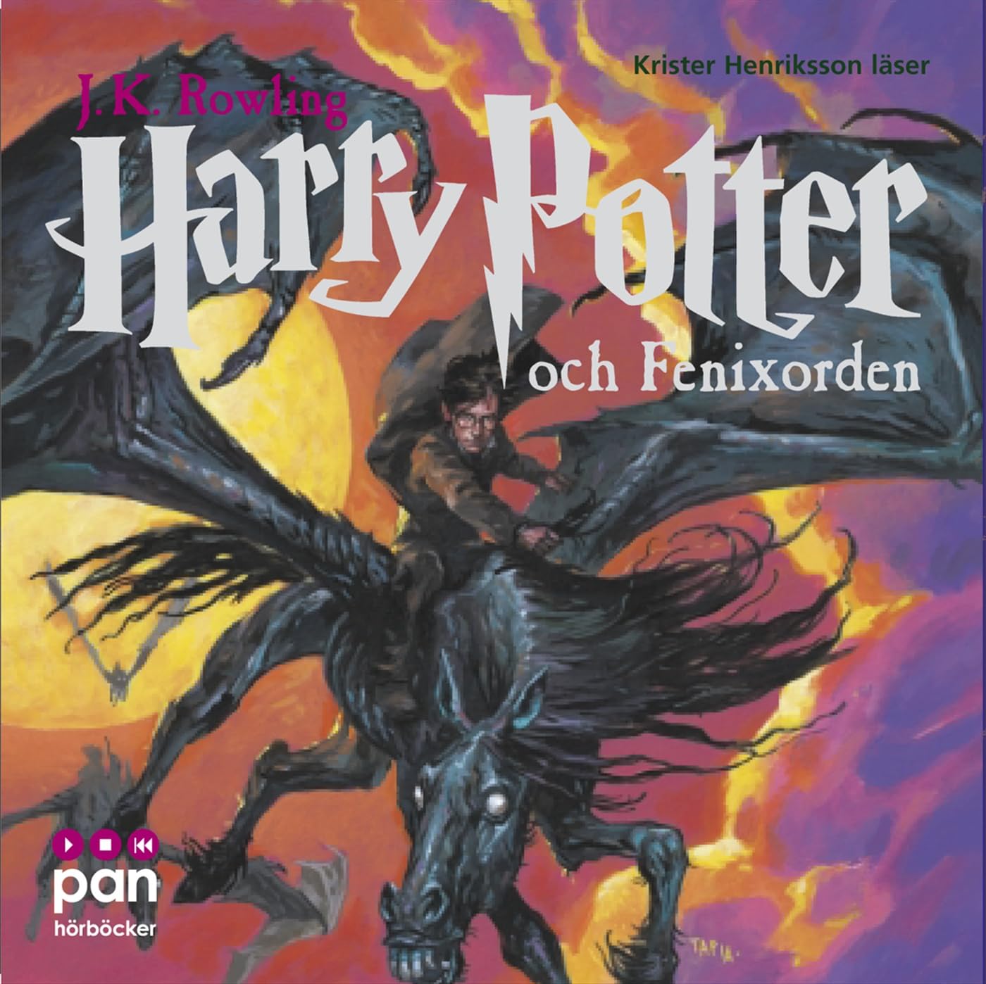 Harry Potter och Fenixorden : Rowling, J. K., Fries-Gedin, Lena ...