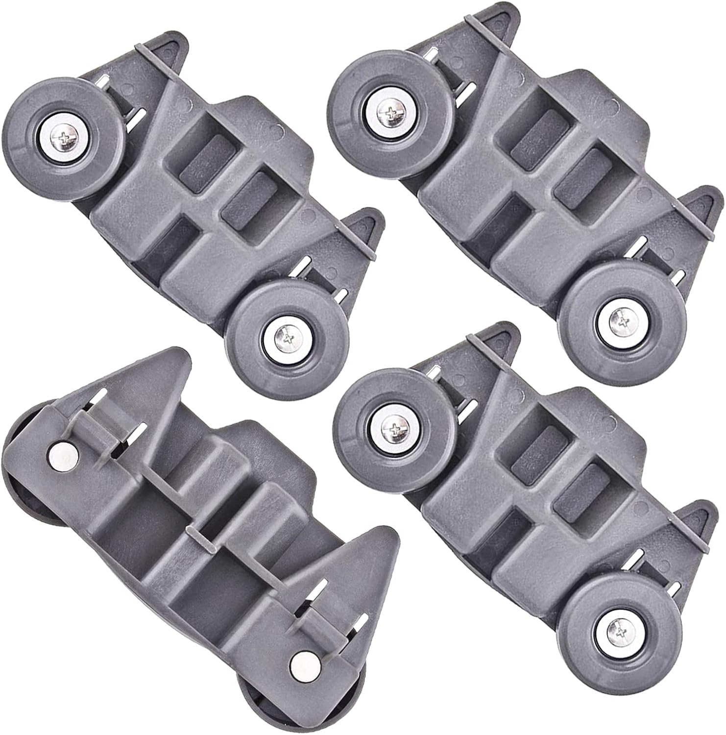 Amazon.com: W10195416 Lower Dishwasher Rack Wheels for GE/Whirlpool ...