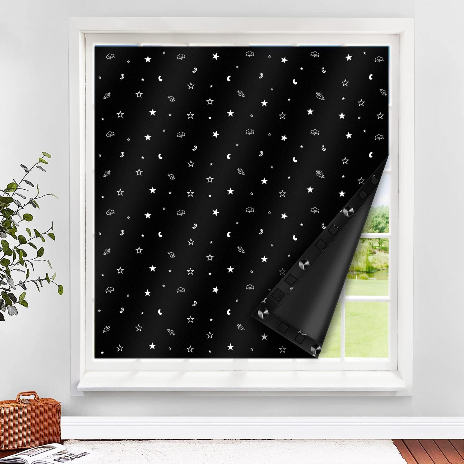 Amazon.com: Gro Company Gro-Anywhere Blind Stars & Moons : Office Products