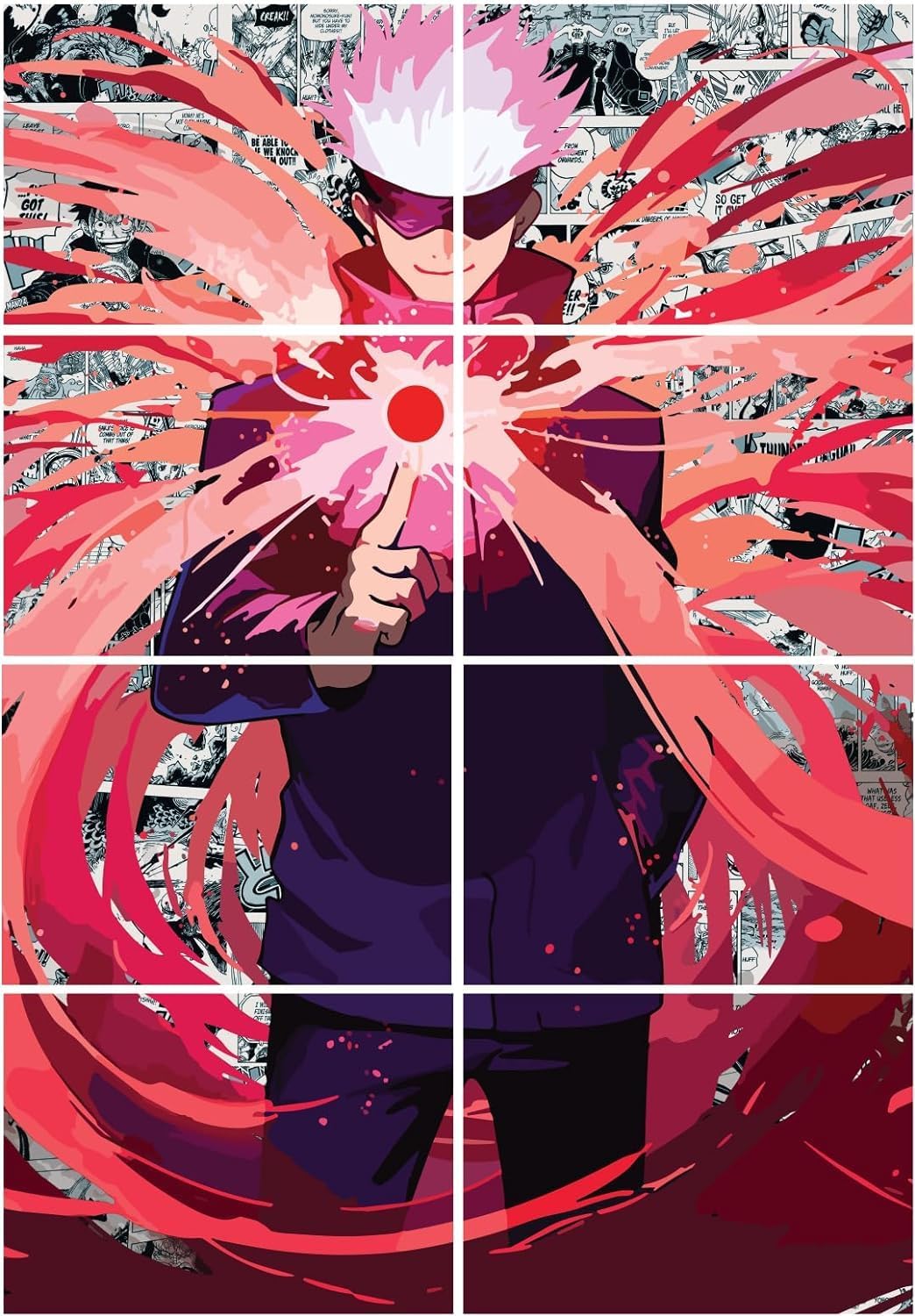 Gojo Satoru poster - Gojo Merch - Satoru Gojo Anime posters for wall A4 ...