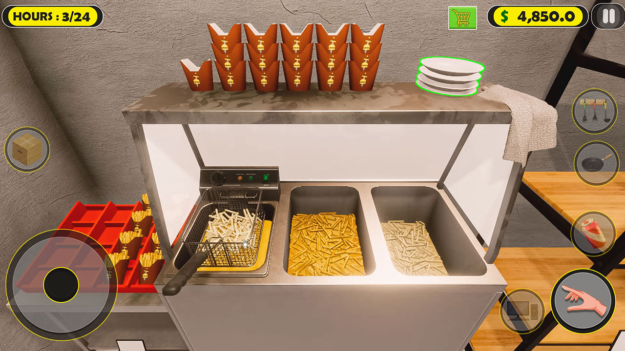 Fast Food Burger Pizza Cooking Games: Amazing Food Cooking Master ...