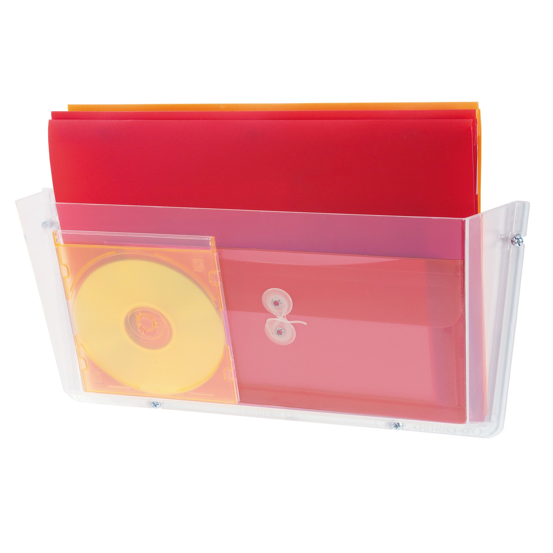 Snapklik.com : Deflecto Unbreakable DocuPocket, Wall File Organizer ...