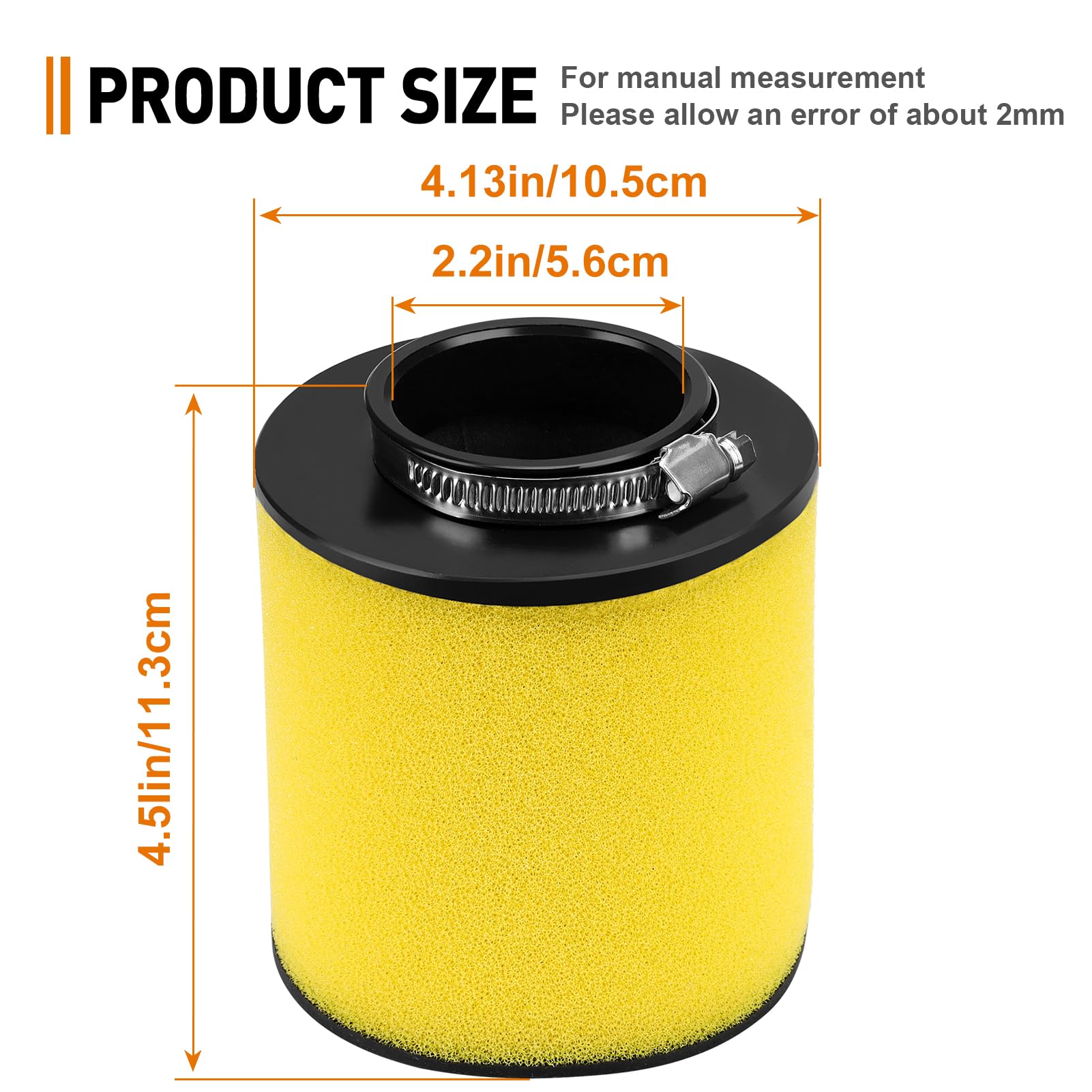 Air Filters 2 Pack 11013-7047 Air Filter With 11013-7046 Pre Filter For ...