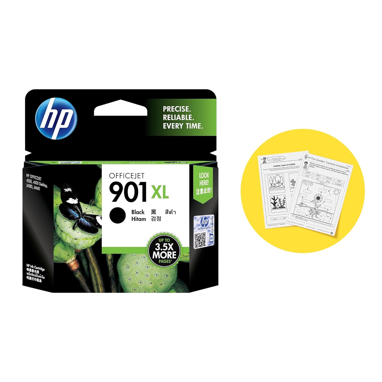 HP Officejet 901XL Ink Cartridge (Black) : Amazon.in: Computers ...