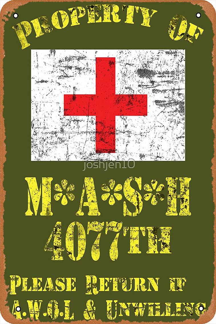 Amazon.com : Vintage Mash 1970'S Tv Show Aluminium Metal Tin Sign 8x12 ...