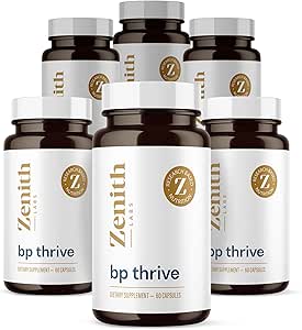 Amazon.com: Zenith Labs - BP Thrive - Blood Flow Supplement - 30-Day ...