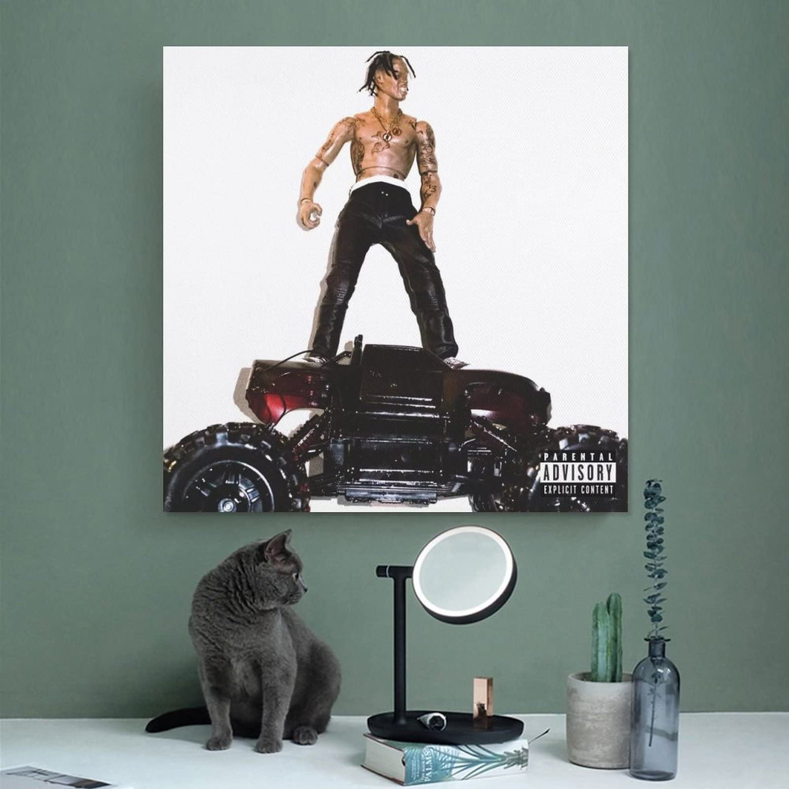 Dog New Travis Scott Album Cover Travis Scott Rodeo [New CD] Deluxe
