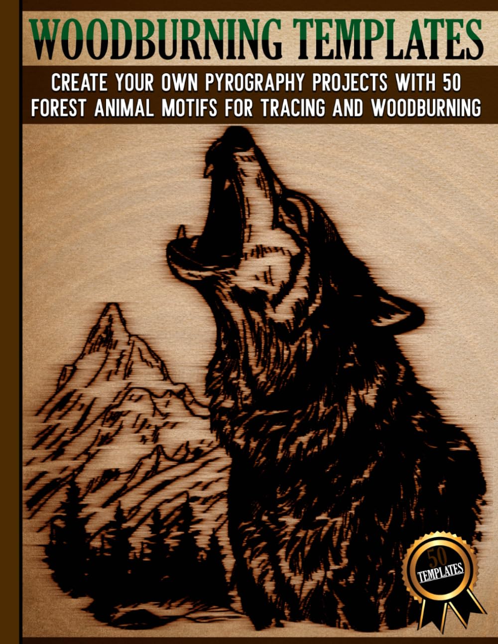 Woodburning Templates: Pyrography Designs for Tracing and Wood Burning ...