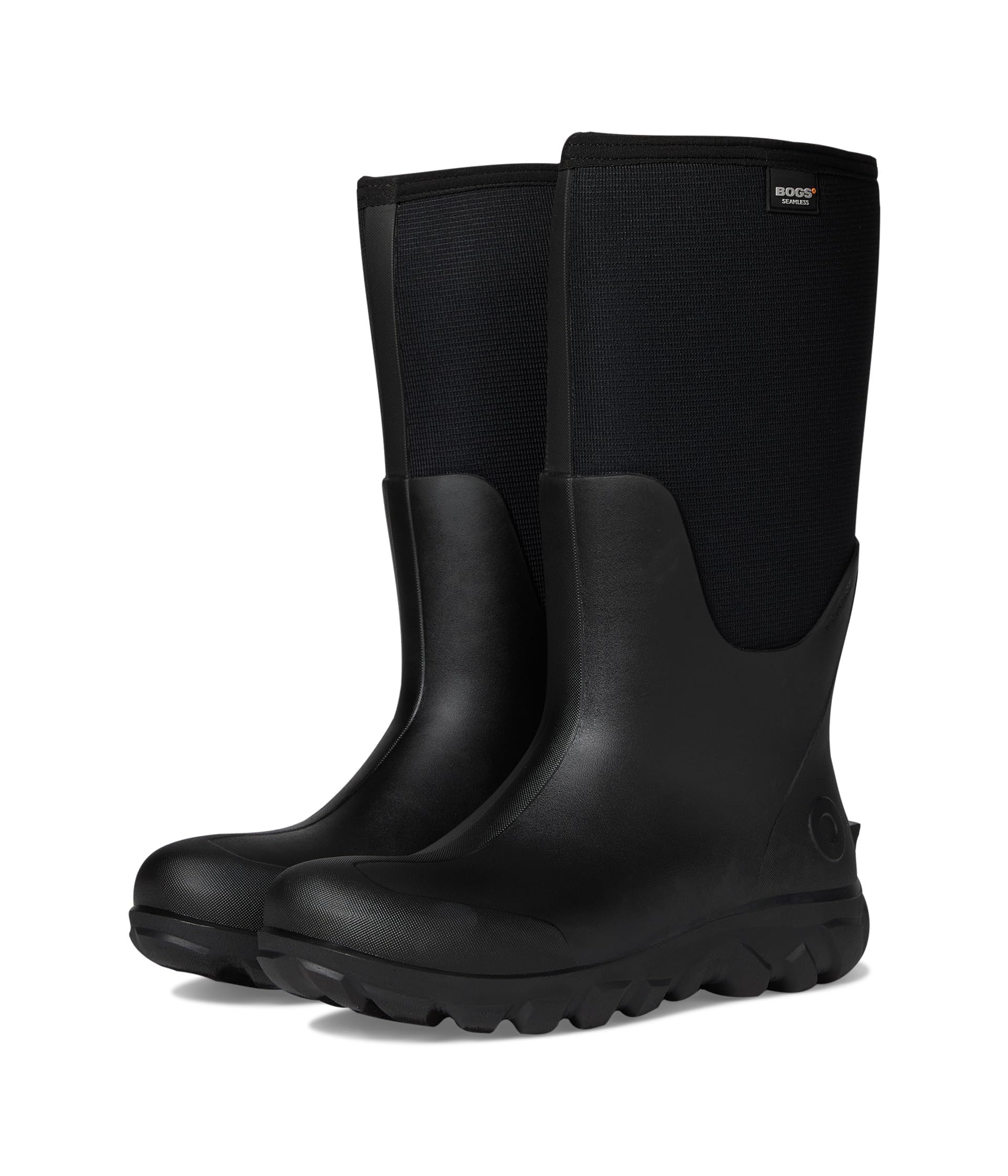 Snapklik.com : Bogs Mens Classic Seamless Tall Black 10 Medium