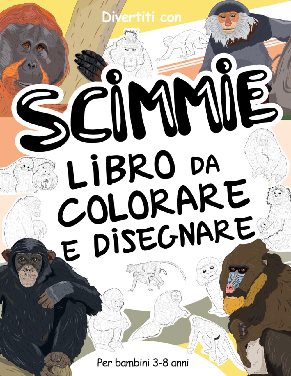 Disegni Di Scimmie Per Bambini Disegno Scimmia Immagini E Fotografie