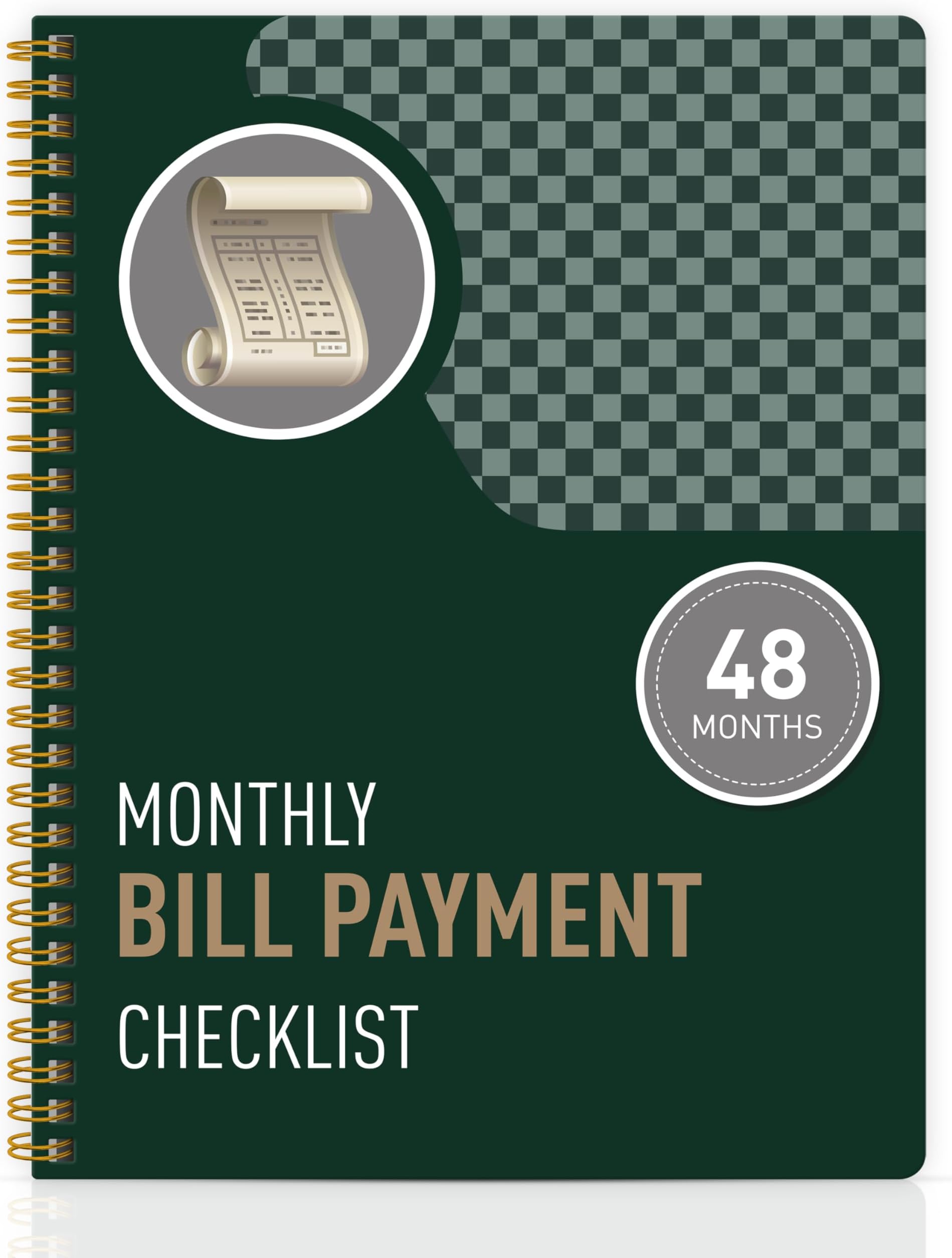 Amazon.com : Monthly Bill Payment Checklist - Bill Tracker Notebook ...