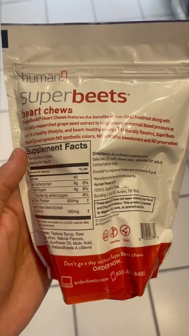 Watch Before You Buy HumanN Superbeets Heart Chews HONEST Review on ...