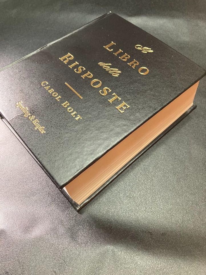 Il libro delle risposte : Bolt, Carol, Stroppa, L.: Amazon.it: Libri
