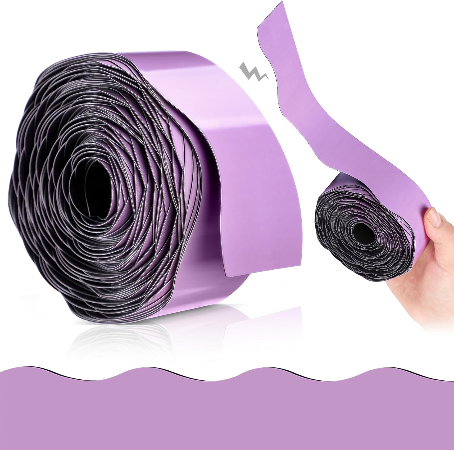 Amazon.com: Tellegloww 36 ft Scalloped Magnetic Border Magnetic Border ...