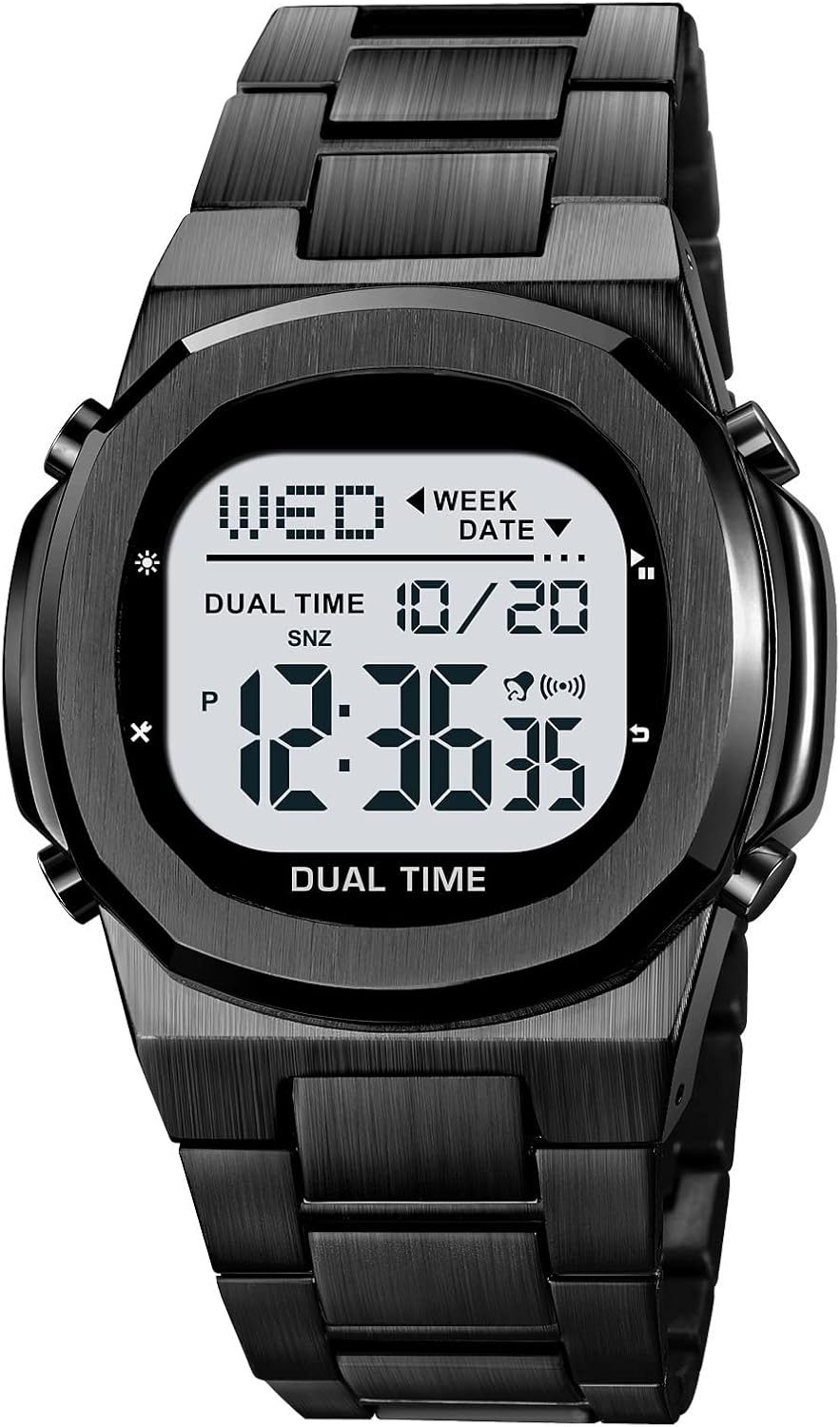 Amazon.com: Reginald Men's Multifunctional Electronic Watch Outdoor ...