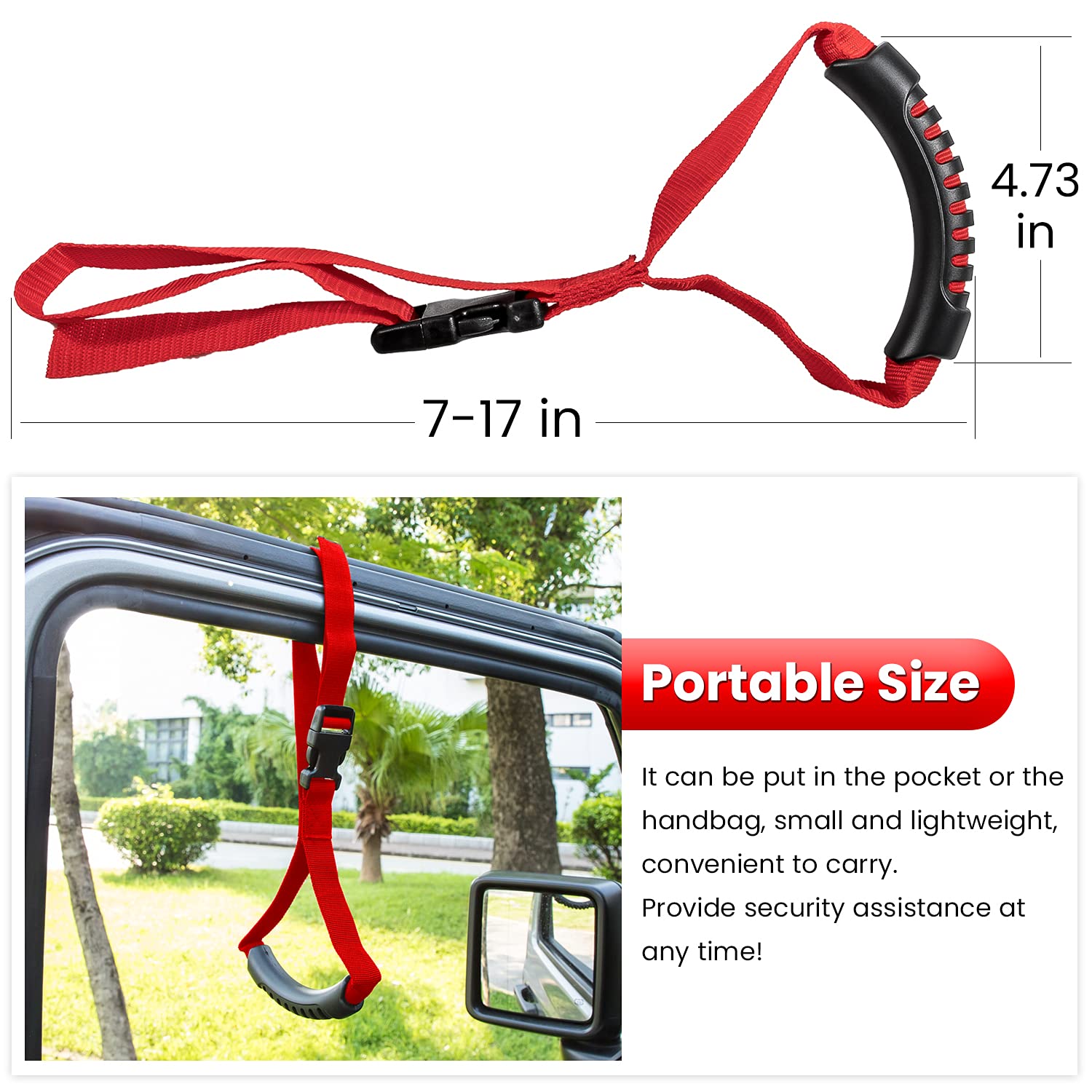Snapklik.com : E-cowlboy Auto Cane Grab Handle Adjustable Standing Aid ...