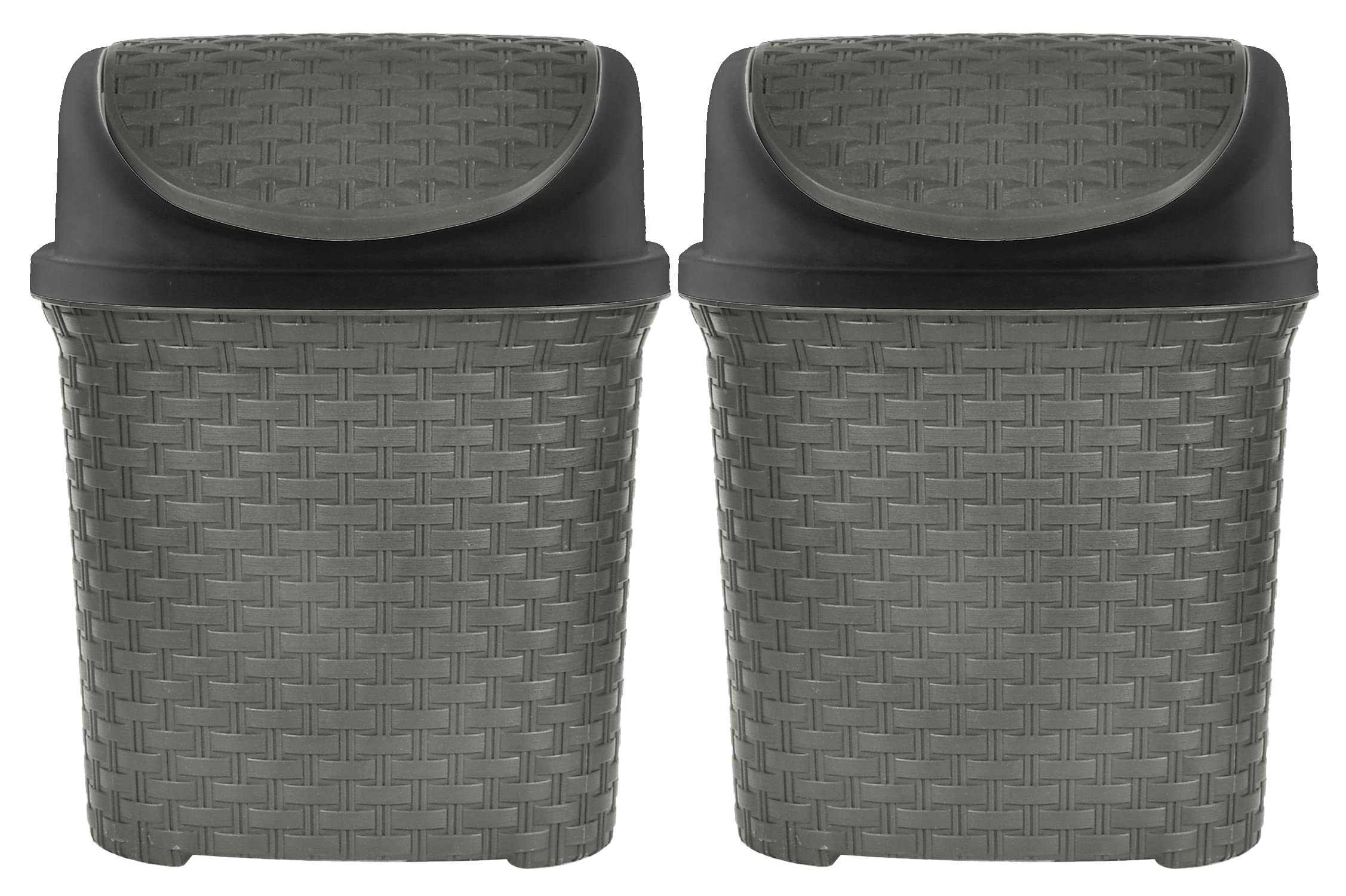 Kuber Industries Multiuses Plastic Dustbin For Home, Kitchen, Office ...