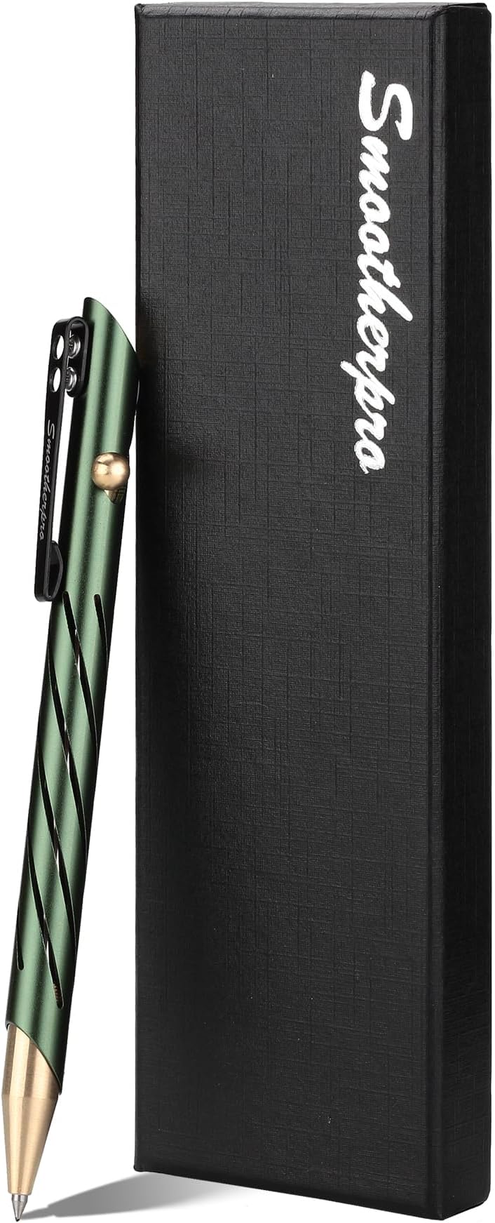 Amazon.com : SMOOTHERPRO Bolt Action Pen, Aluminum Ballpoint Pen ...