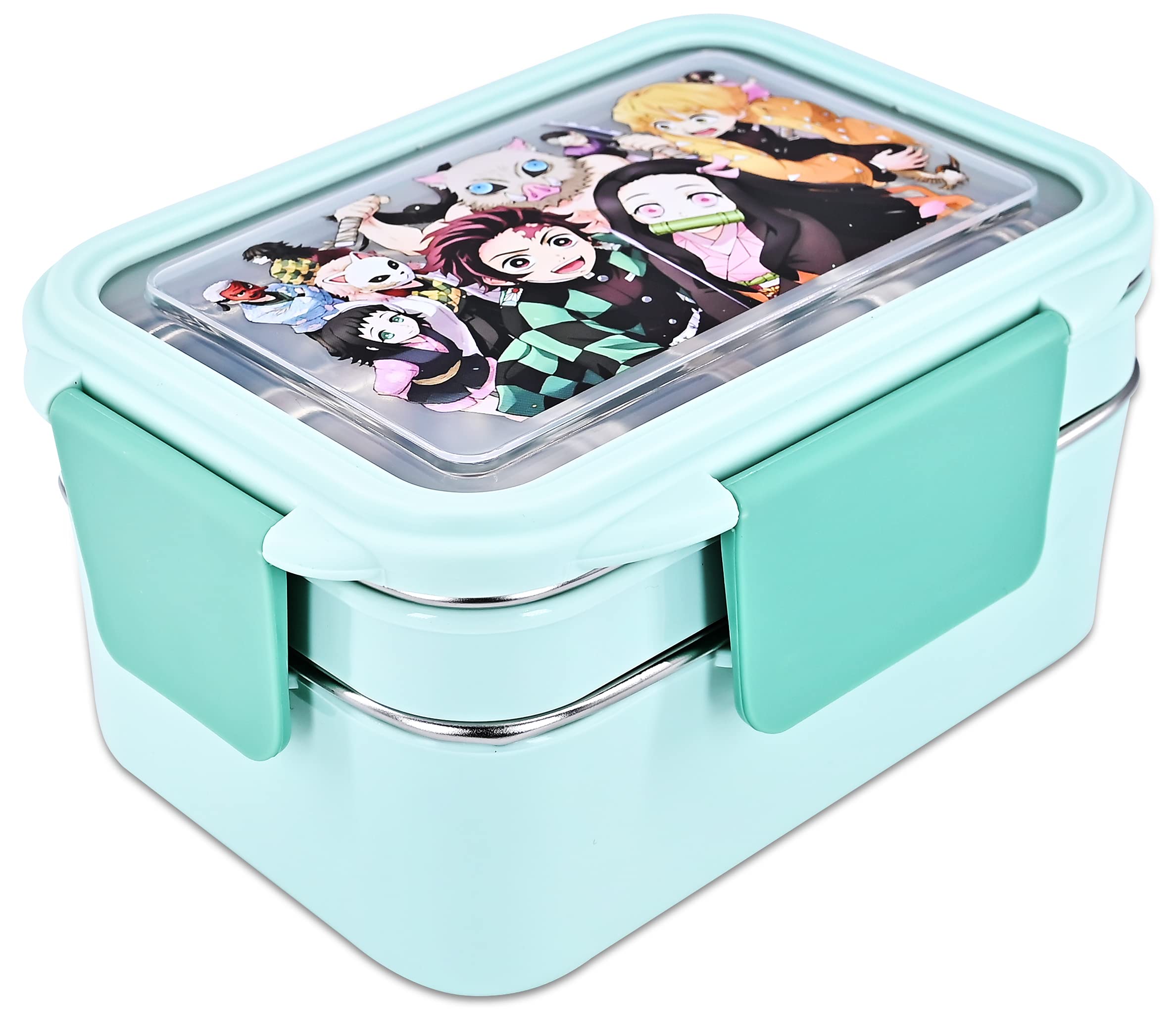 Roffatide Anime Demon Slayer All In One Bento Boxes Kamado | Desertcart ...