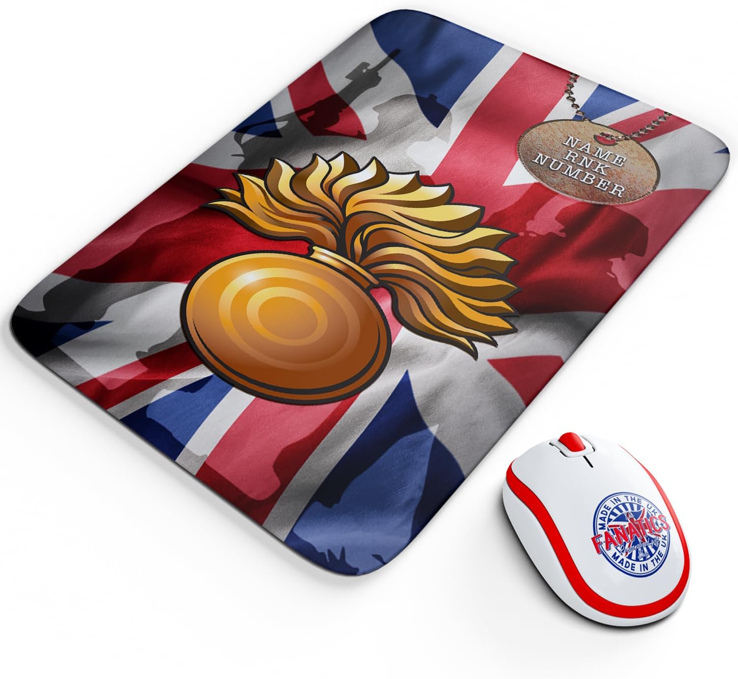 Personalised Military Mouse Mat Royal Grenadier Guards Mousemat ...
